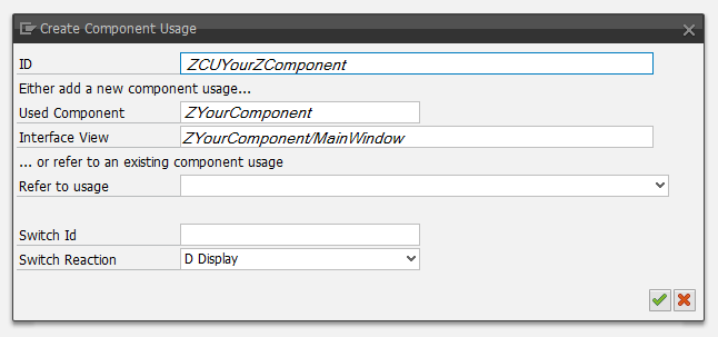 How to integrate a custom component into a SAP Web UI Application