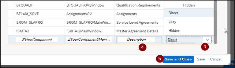 How to integrate a custom component into a SAP Web UI Application